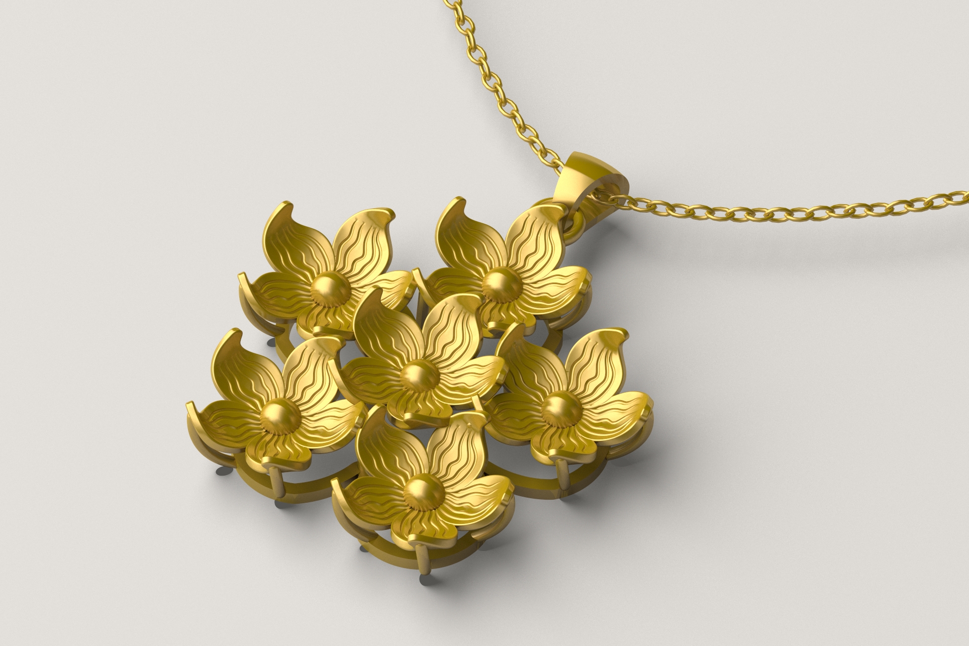 STL file Pendant 0100 💍 (OBJ)・3D printable design to download・Cults