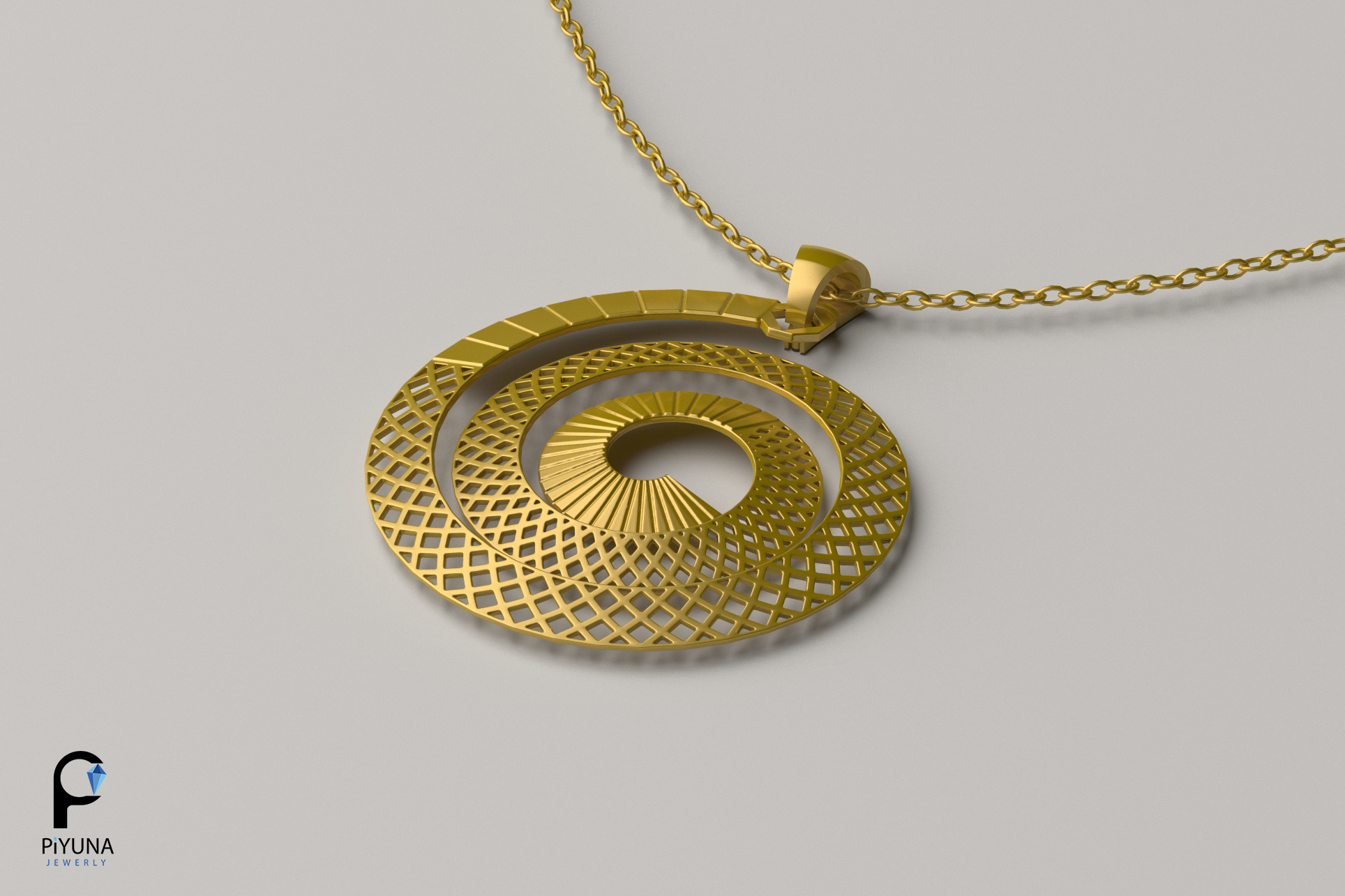 STL file Pendant 025 💍 (OBJ)・3D printer design to download・Cults