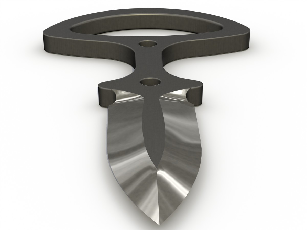 🗡️ Push dagger・Free STL File for ・Cults