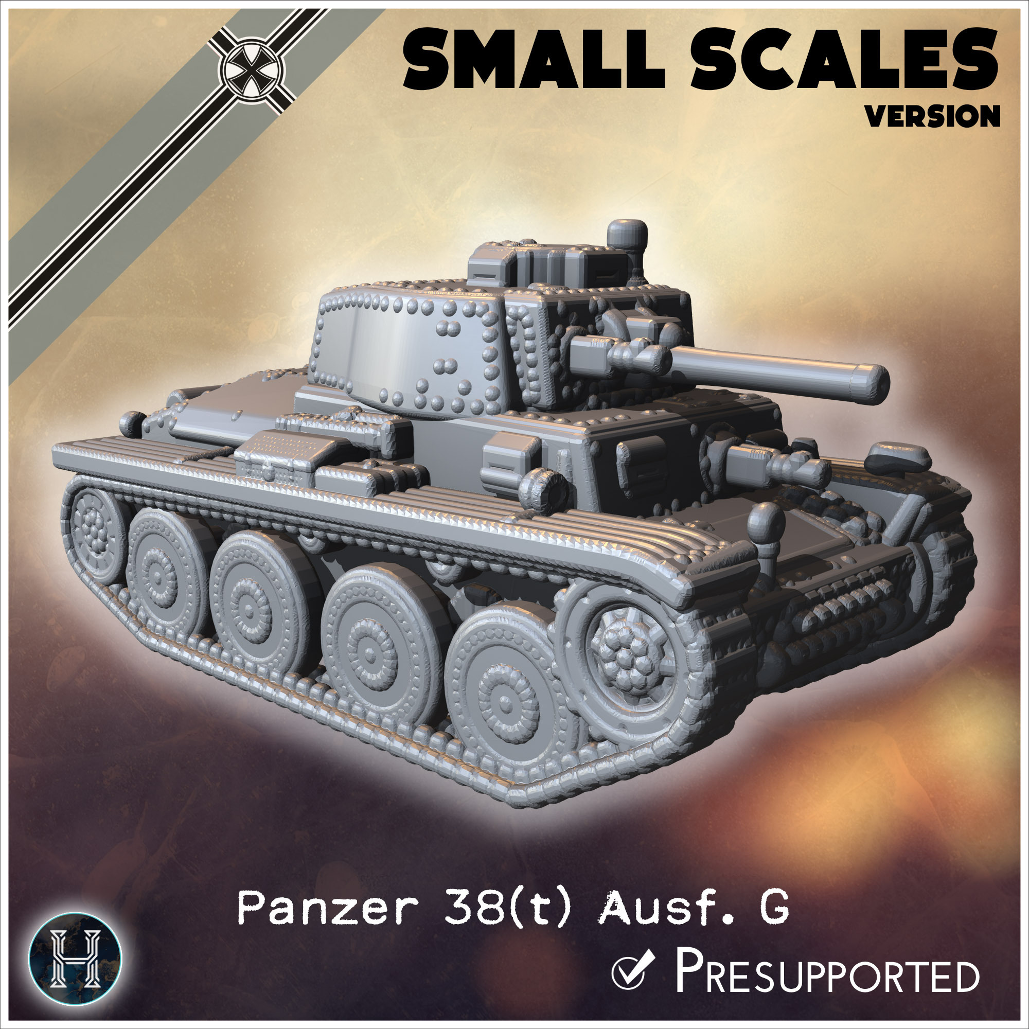 🇩🇪 WW2 small-scale vehicles pack No. 1 (Early war German tanks ...