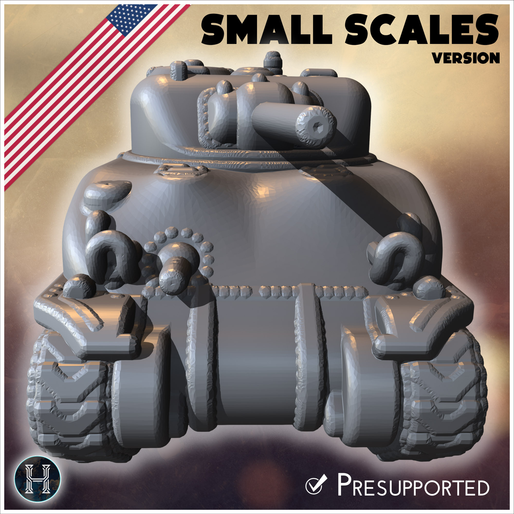 🤏 Sherman M4A1 (versión a pequeña escala) - USA US Army Western Front ...