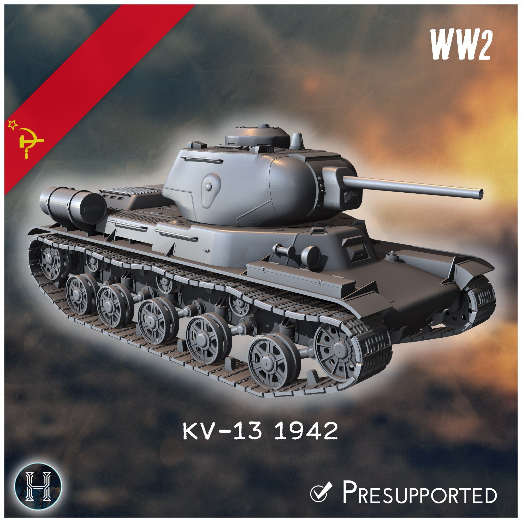 🗺️ Russian tanks pack No. 3 (WW2 IS and variants) - Soviet army WW2 ...