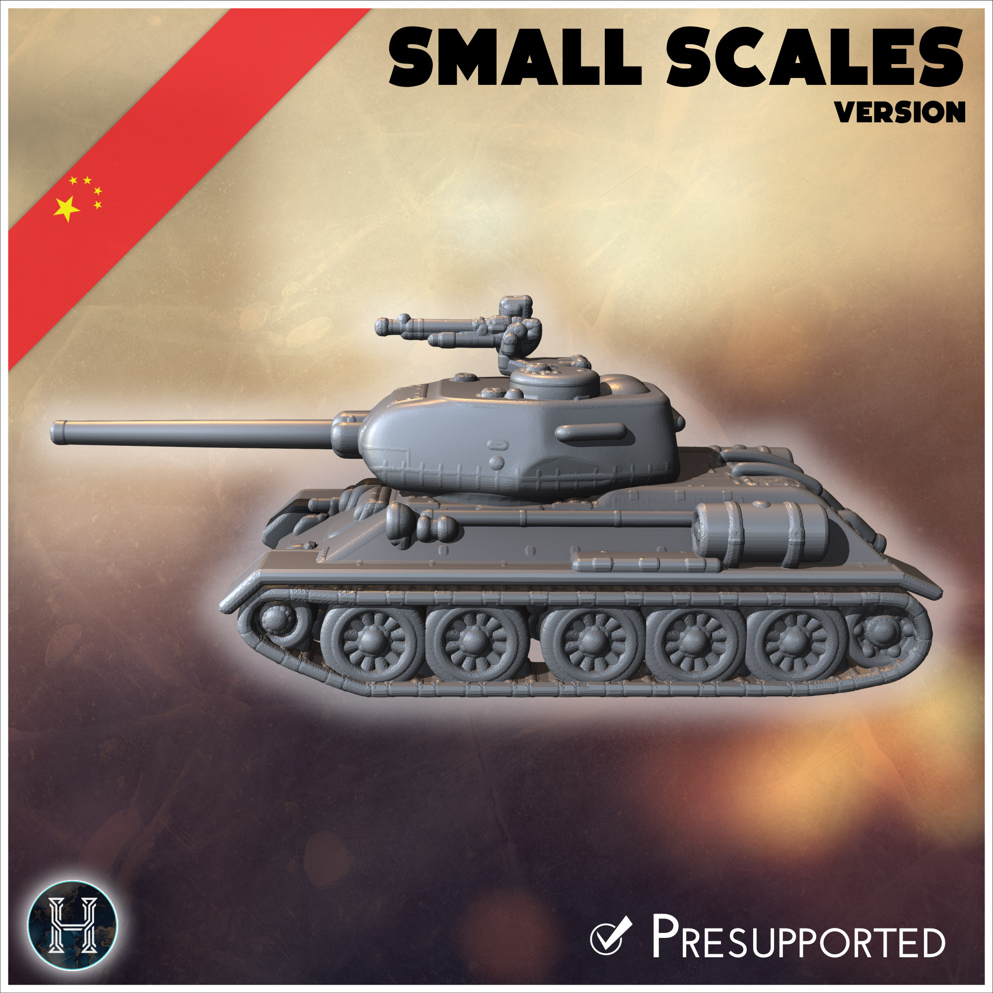 🤏 T-34-85 Type 58 Gai (small scales version) - Chinese Modern army ...