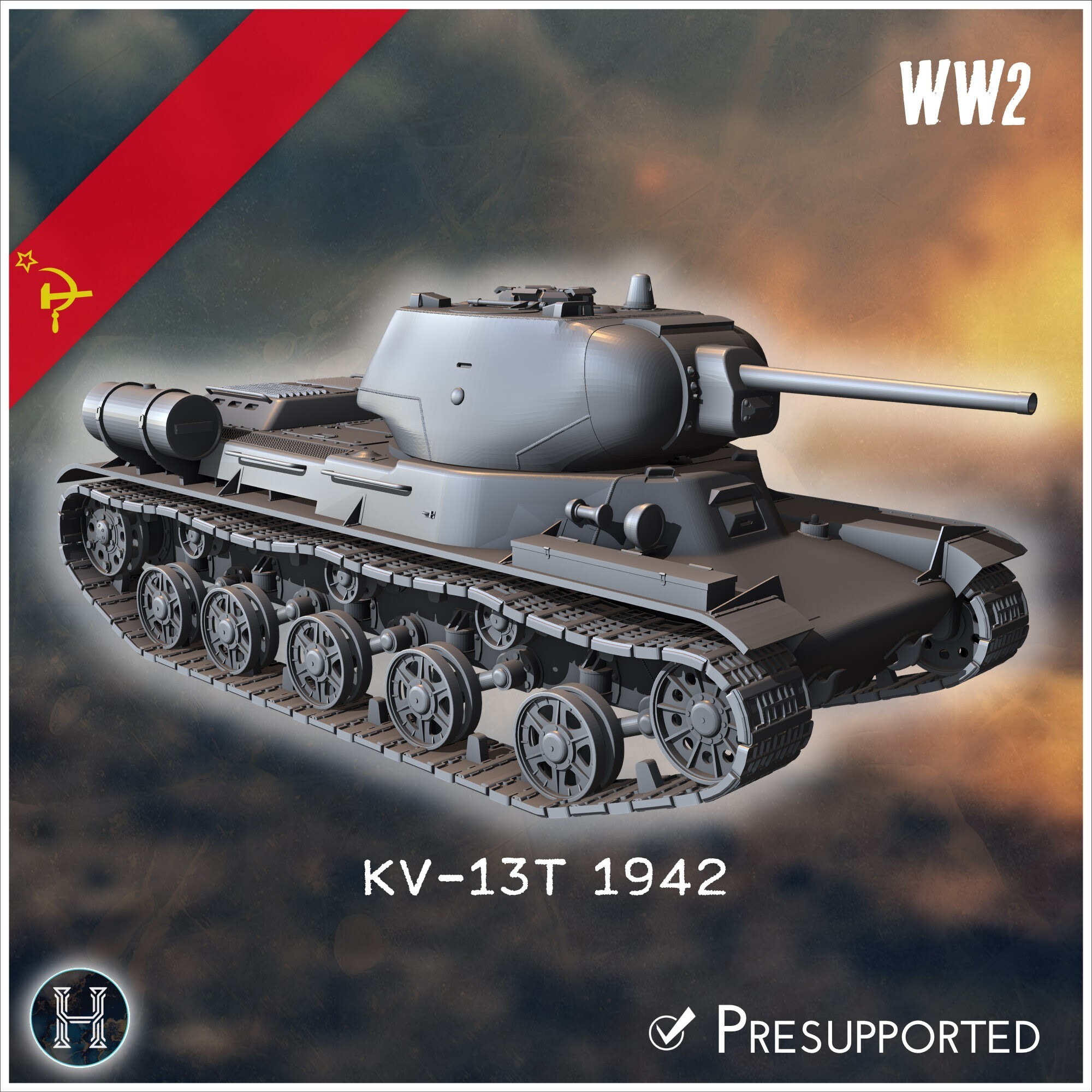 🗺️ Russian tanks pack No. 3 (WW2 ИС и варианты) - Советская армия WW2 ...
