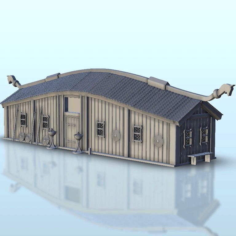 STL file Viking shack - SAGA Flames of war Bolt Action Medieval Age of ...