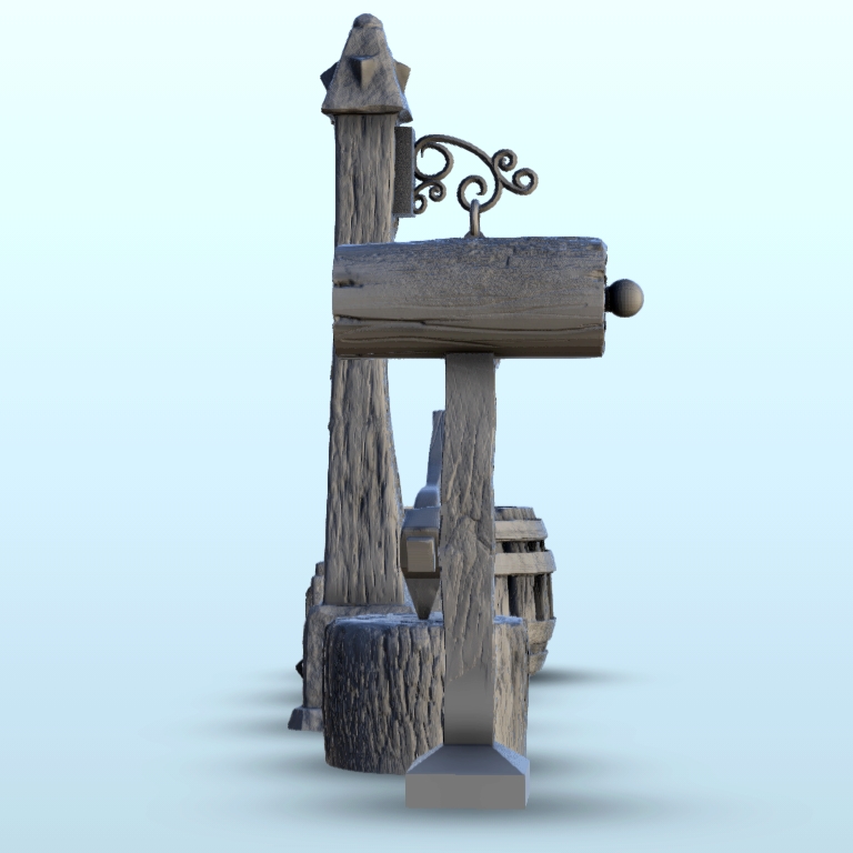 STL file Traditionnal exterior set 4 - Hobbit Dark Age Medieval terrain ...