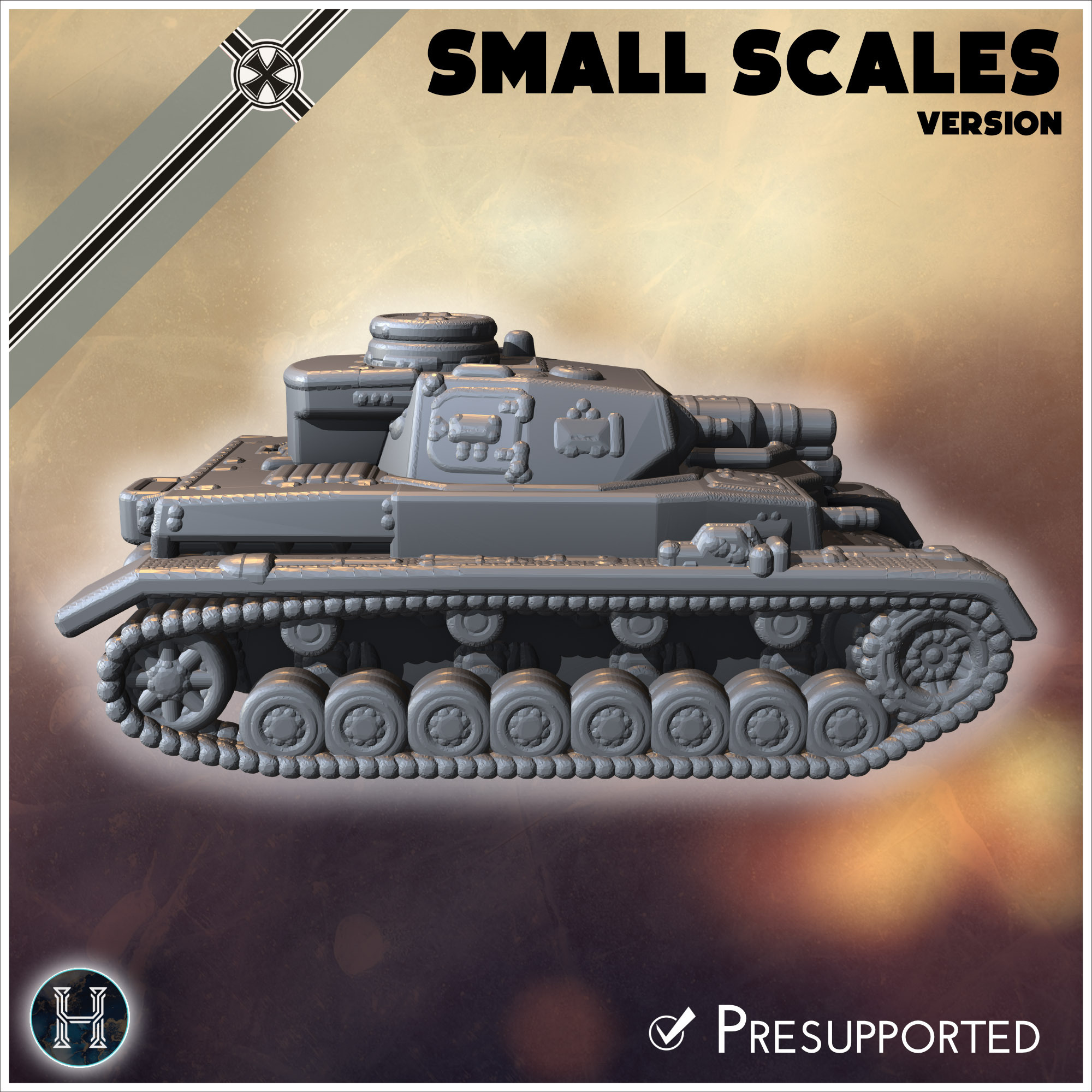 🤏 Panzer IV Ausf. E (small scales version) - Germany Eastern Western ...