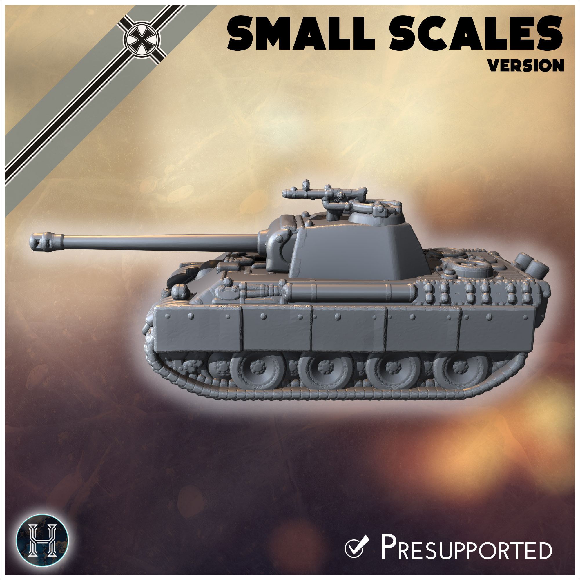 🤏 Panzer V Panther Ausf. G (small scales version) - Germany Eastern ...