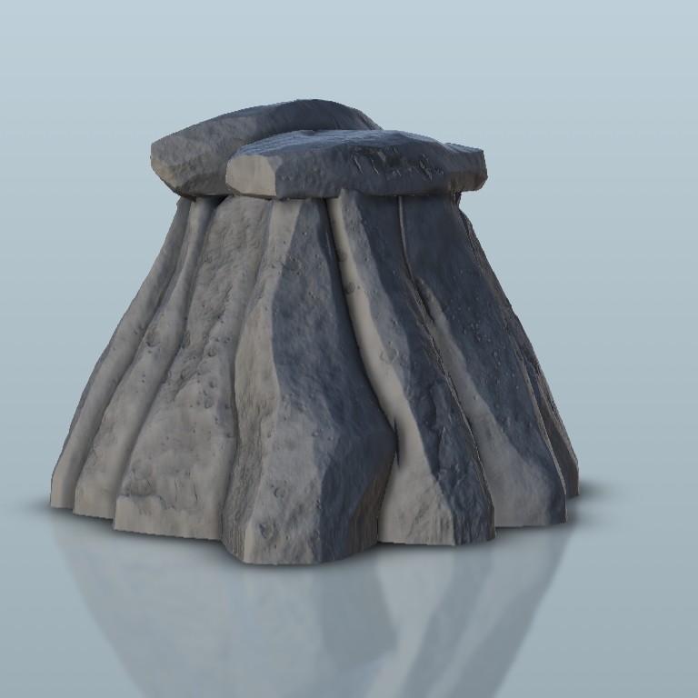 STL file Cave 2 - Medieval Gothic Feudal Old Archaic Saga 28mm 15mm RPG ...