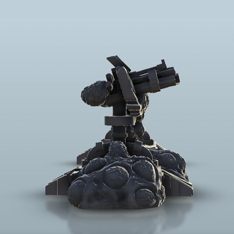 🛡️ Shield turret (+ destroyed version) - Warhammer 40 000 Science ...