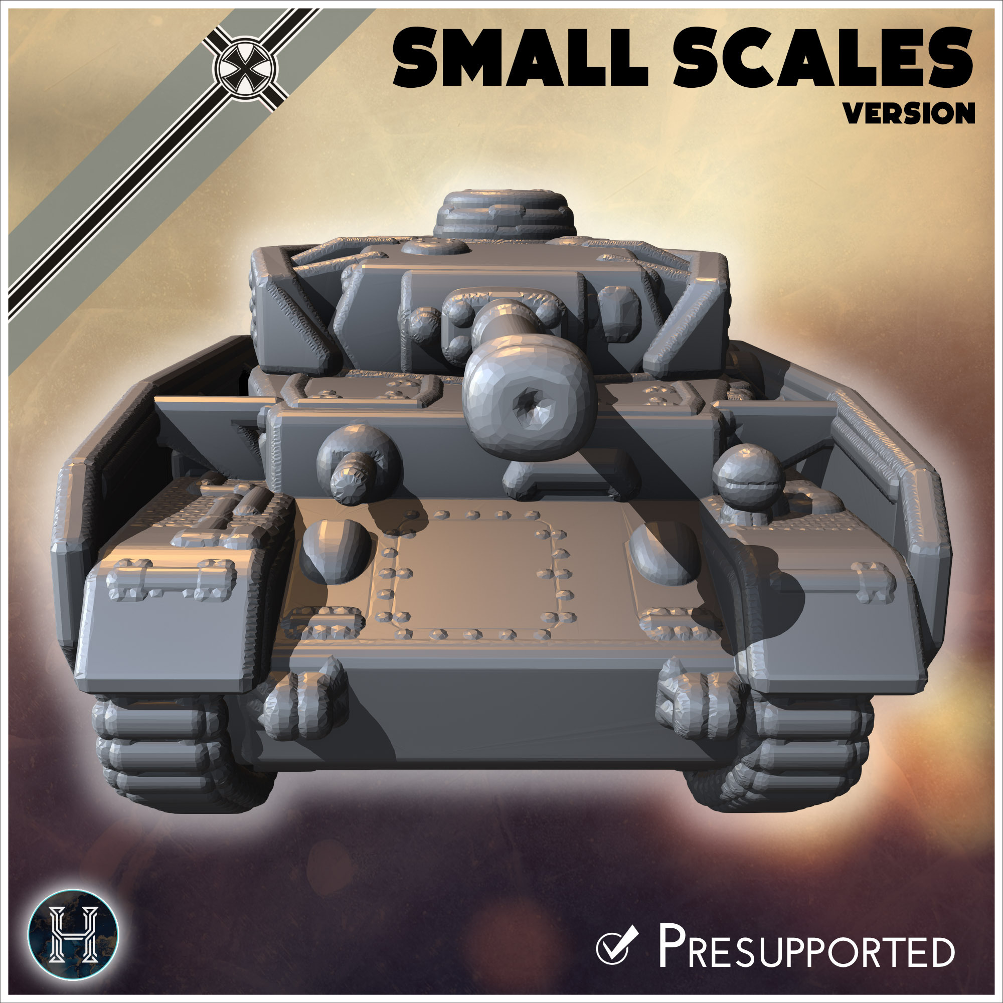 🤏 Panzer IV Ausf. H (small scales version) - Germany Eastern Western ...