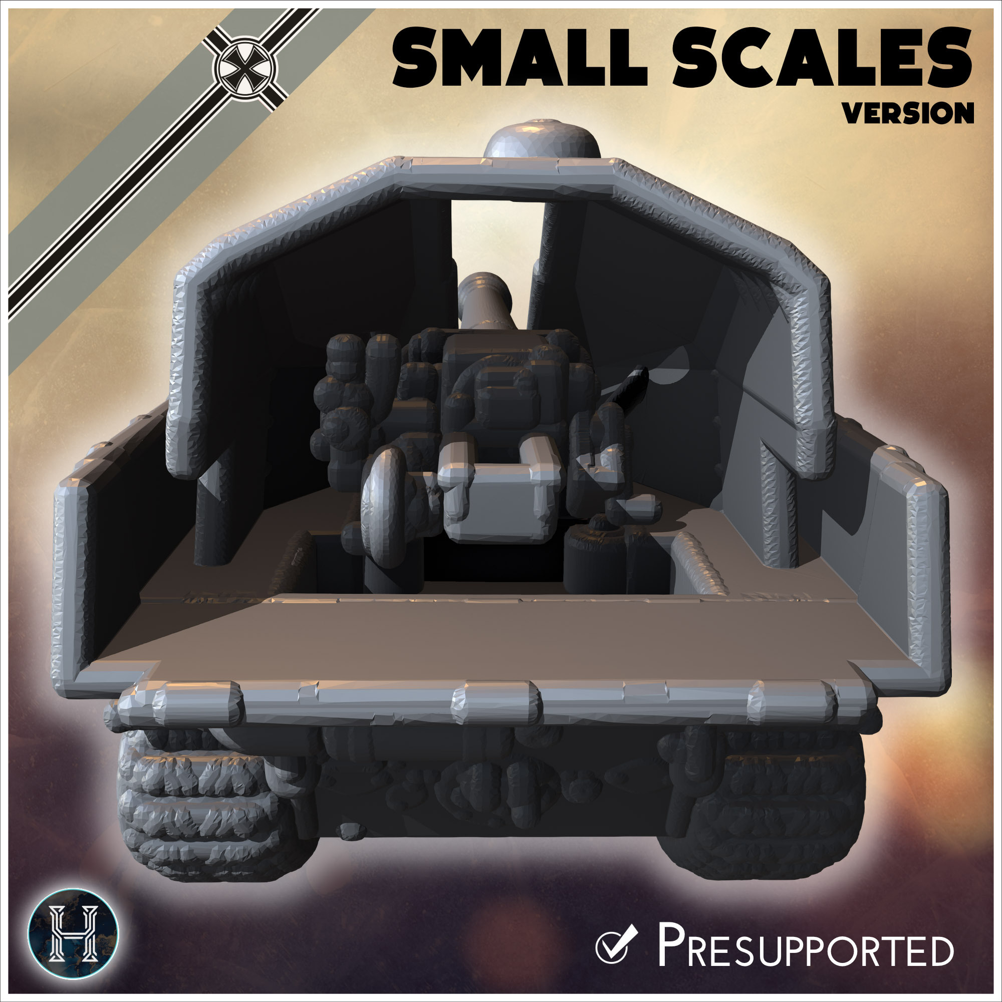 🤏 Panzer V 128 mm SPG Grille 12 (K) (small scales version) - Germany ...