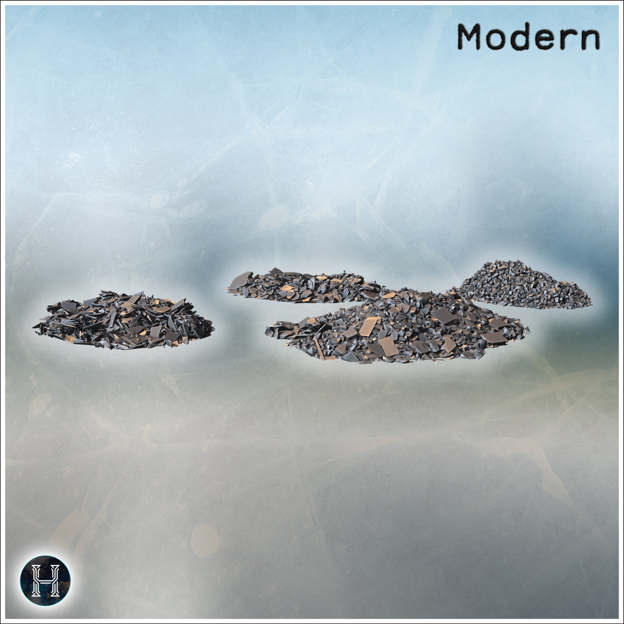 🏙️ Modern city pack No. 13 - Modern WW2 WW1 World War Diaroma Wargaming ...