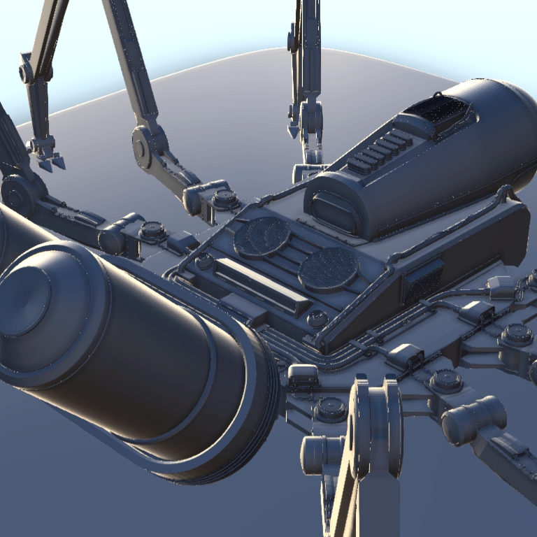 STL file Spider robot on base 5 - BattleTech MechWarrior Warhammer ...