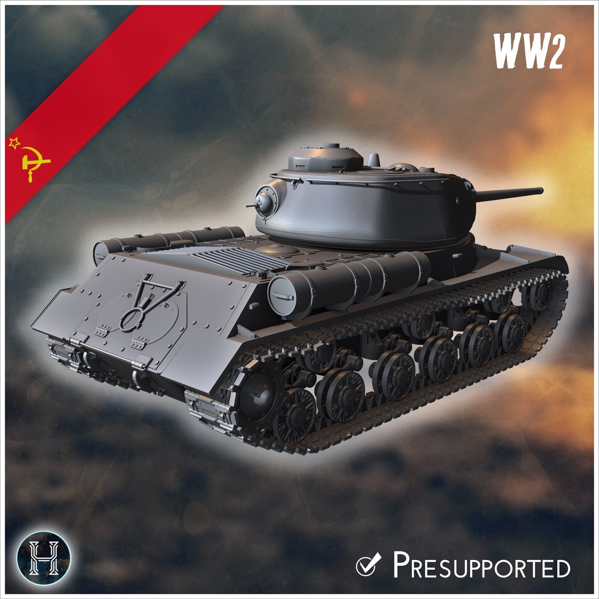 🪖 IS-1 1943 heavy tank - Soviet army WW2 Second World East front ...