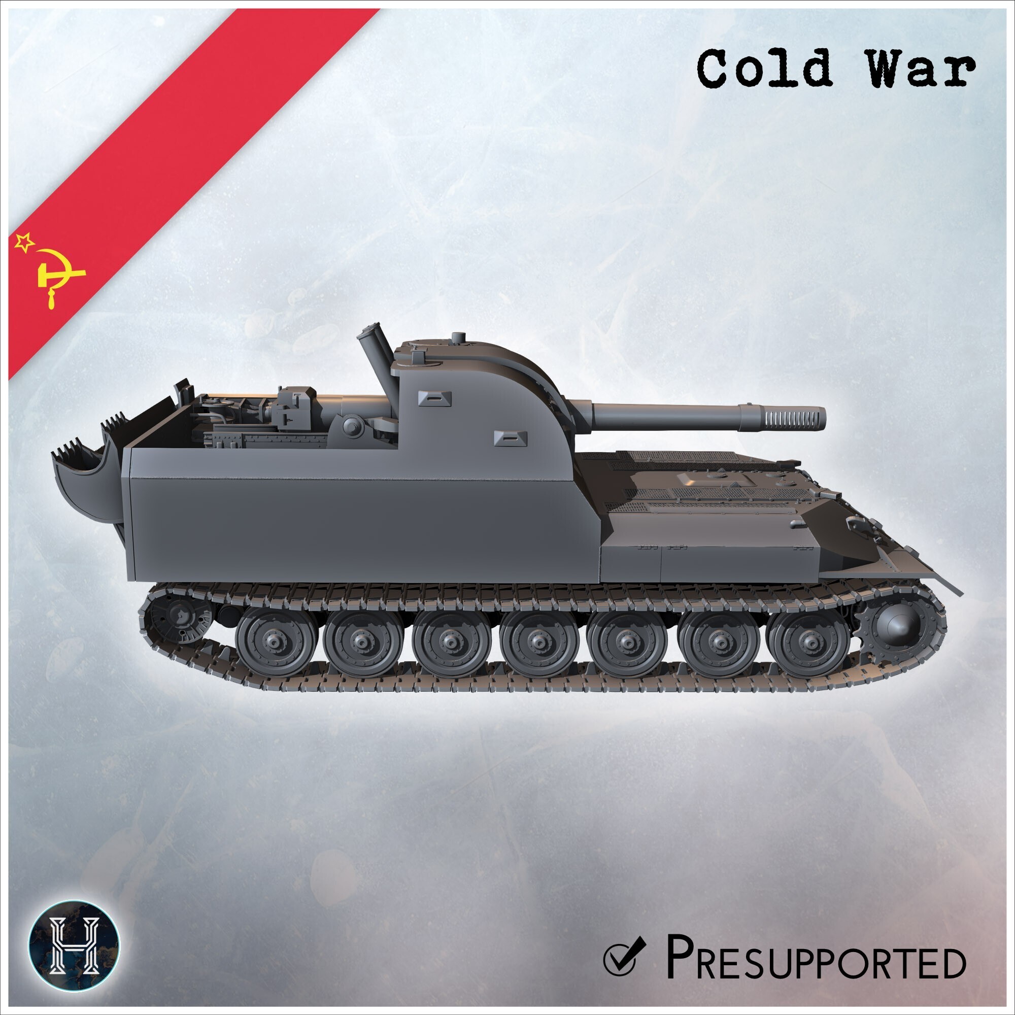 🧨 Objekt 261-1 self-propelled artillery - Soviet Union Communism Red ...
