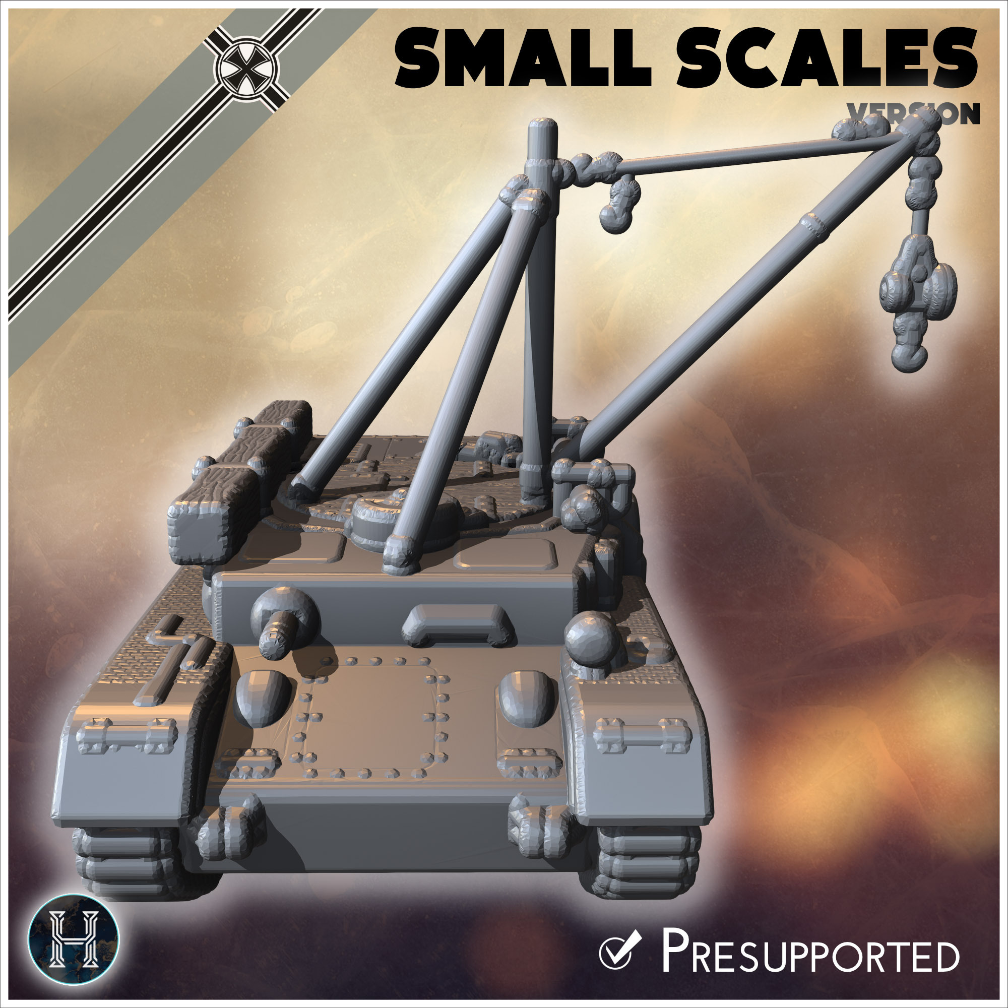 🤏 Bergepanzer IV (small scales version) - Germany Eastern Western Front ...