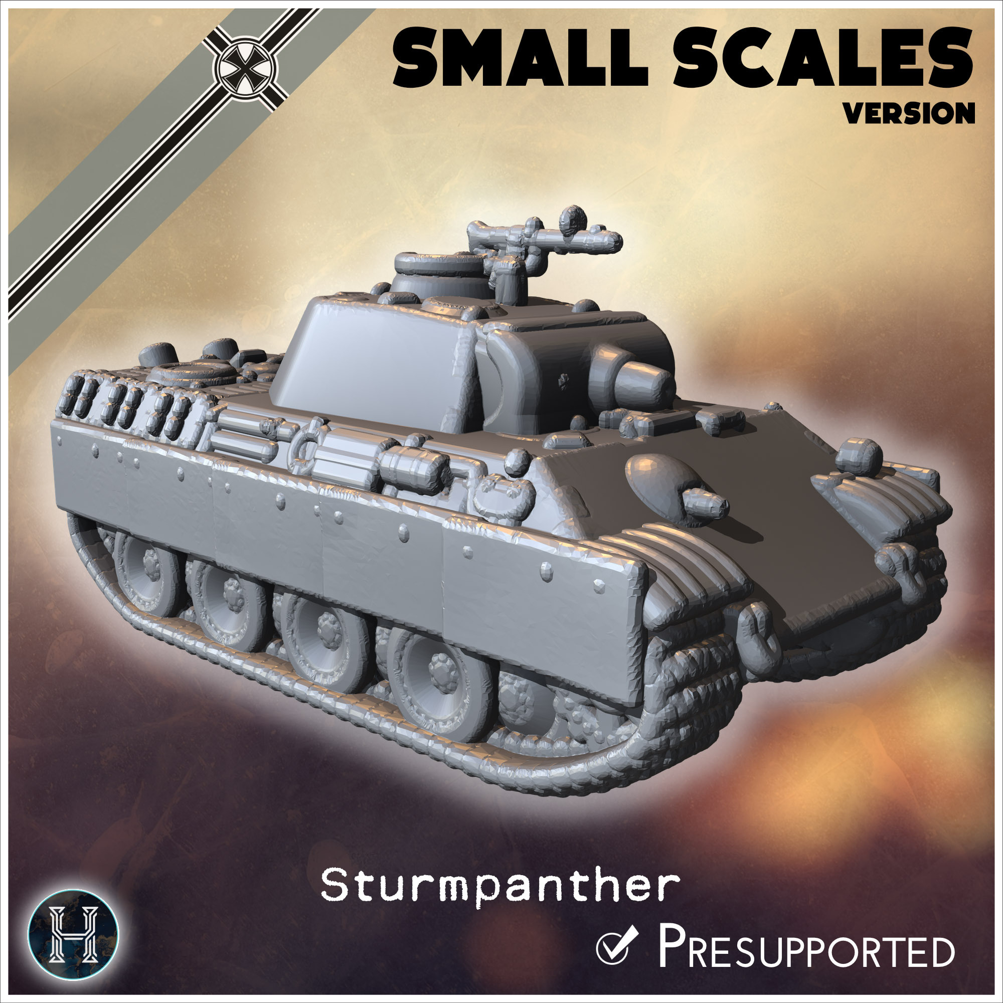 🤏 Panzer V Sturmpanther (small scales version) - Germany Eastern ...