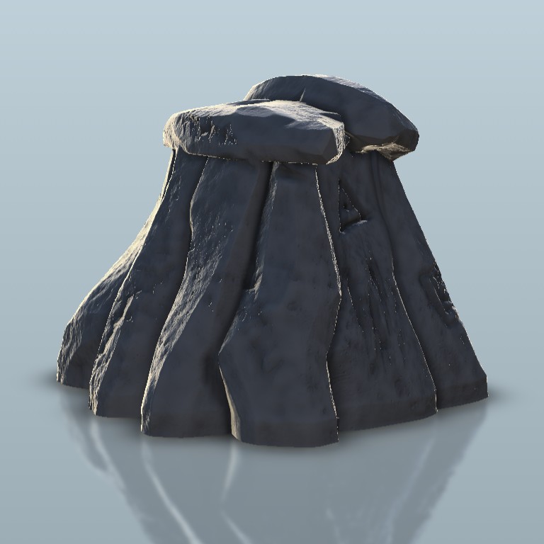 STL file Cave 2 - Medieval Gothic Feudal Old Archaic Saga 28mm 15mm RPG ...