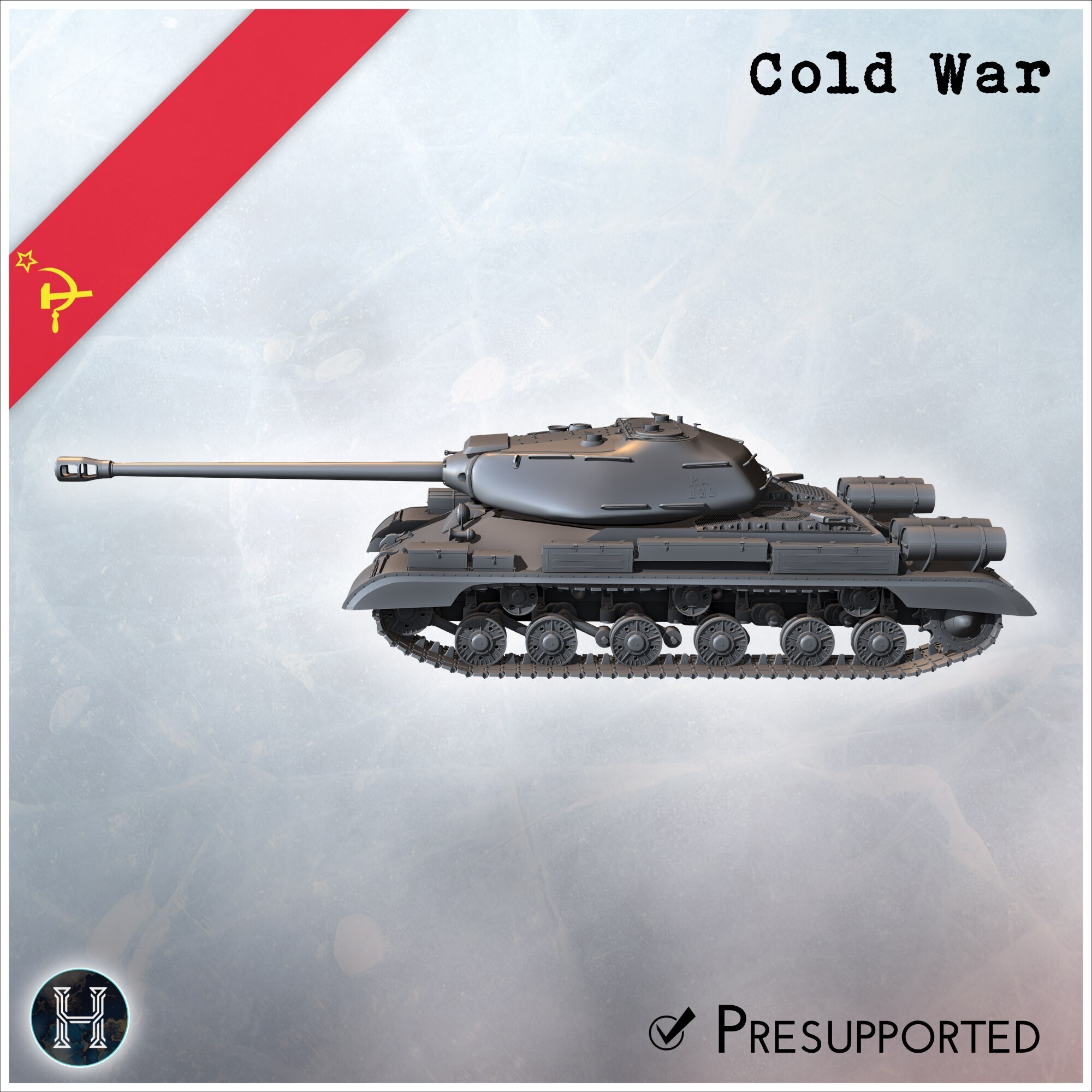 🪖 IS-4M char lourd modernisé - Union Soviétique Communisme Armée Rouge ...