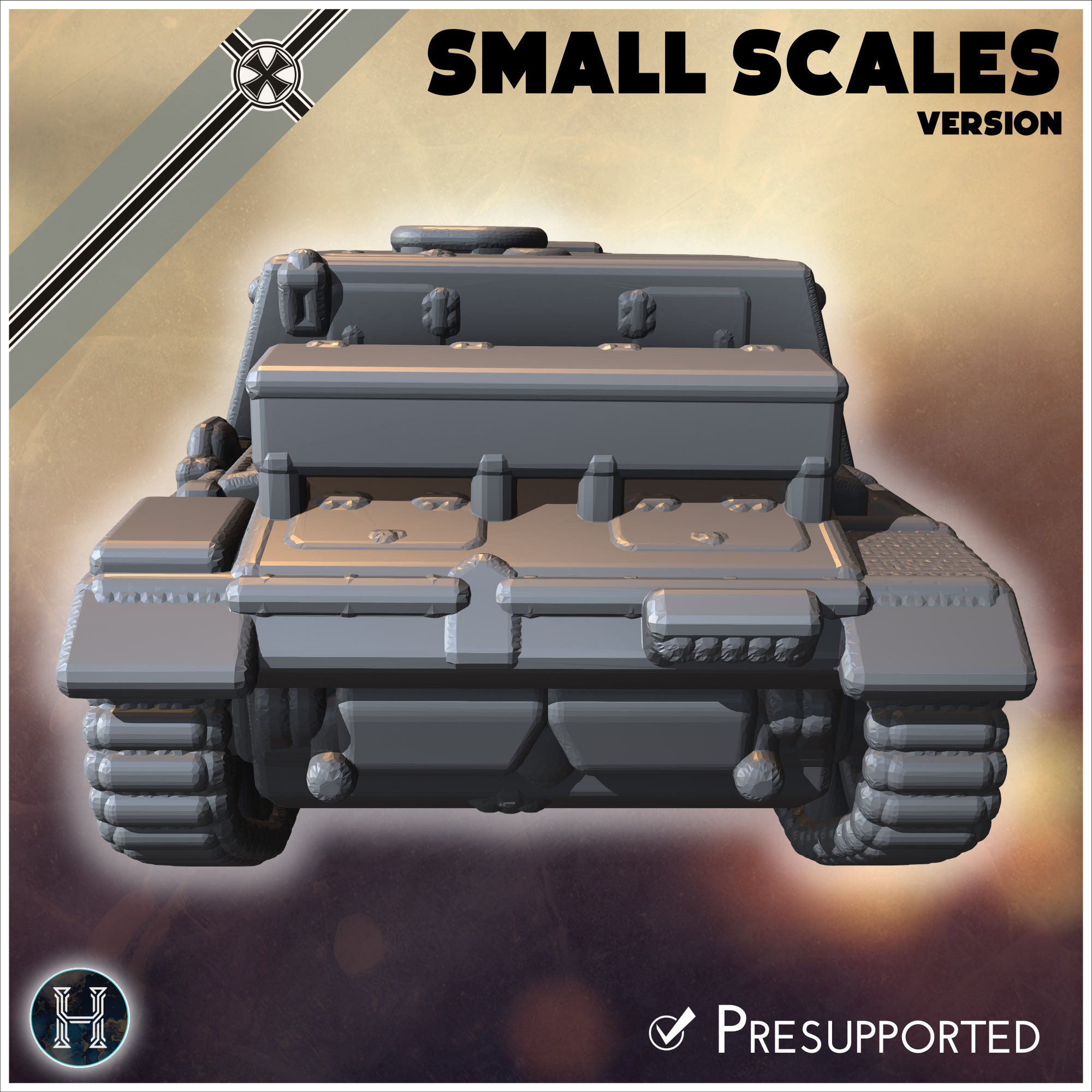 🤏 Sturm-Infanteriegeschutz 33B StuiG-33B (small scales version ...