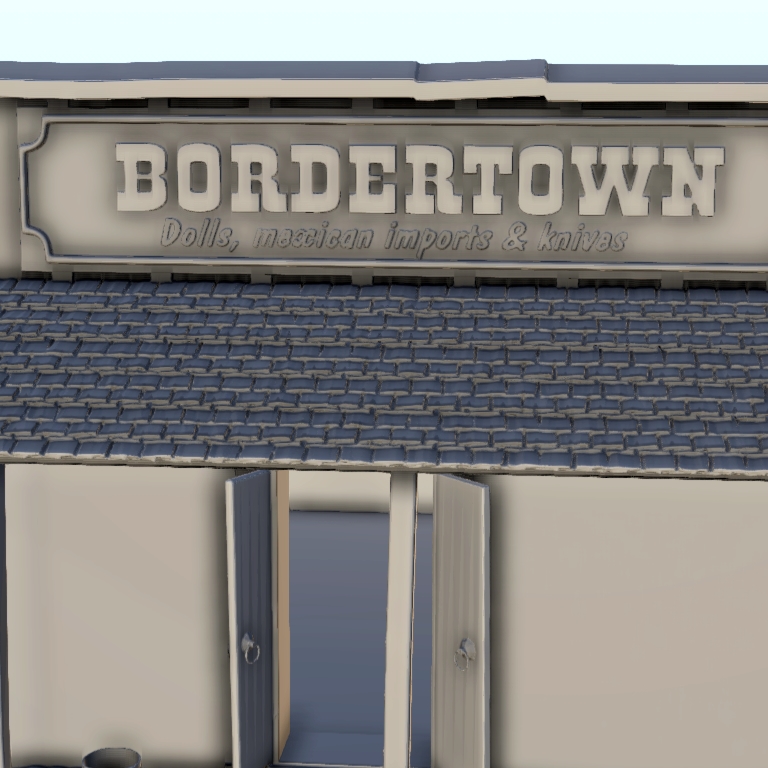 🏗️ Wild West Bordertown building - Six Gun Sound Desperado Old ...