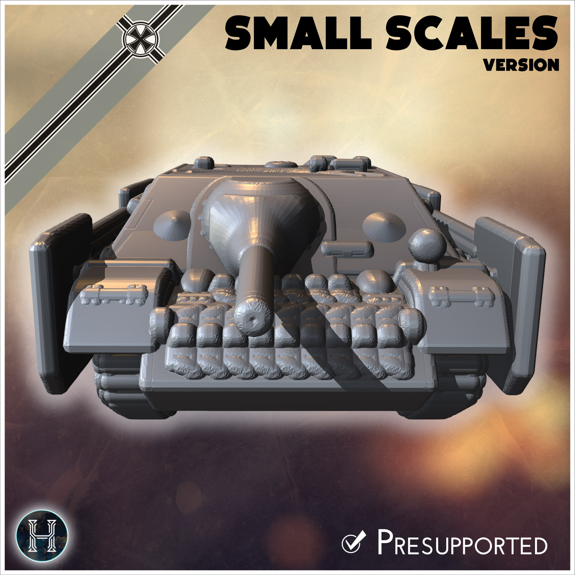🤏 Jagdpanzer IV/70 (V) (small scales version) - Germany Eastern Western ...