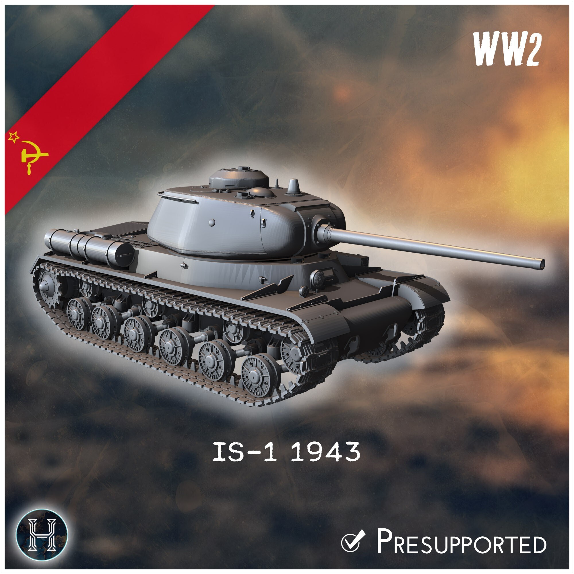 🗺️ Russian tanks pack No. 3 (WW2 IS and variants) - Soviet army WW2 ...