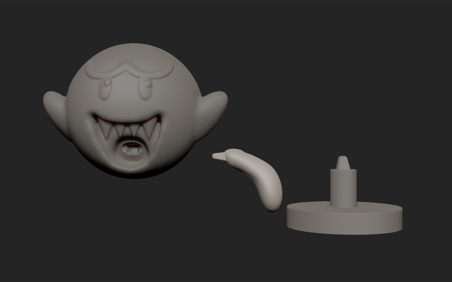 Free STL file Boo 👻 ・3D printer design to download・Cults