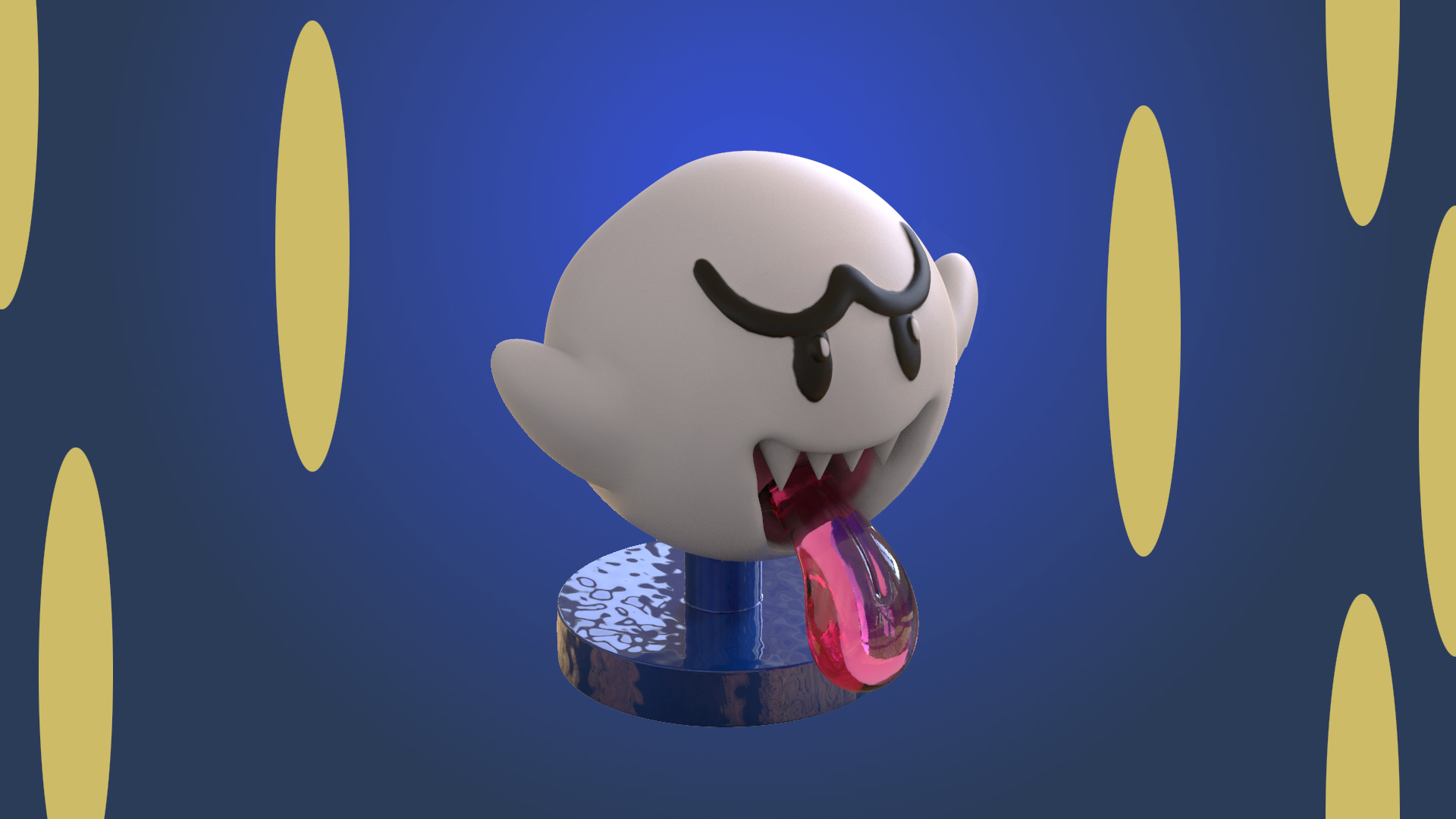 Free STL file Boo 👻 ・3D printer design to download・Cults