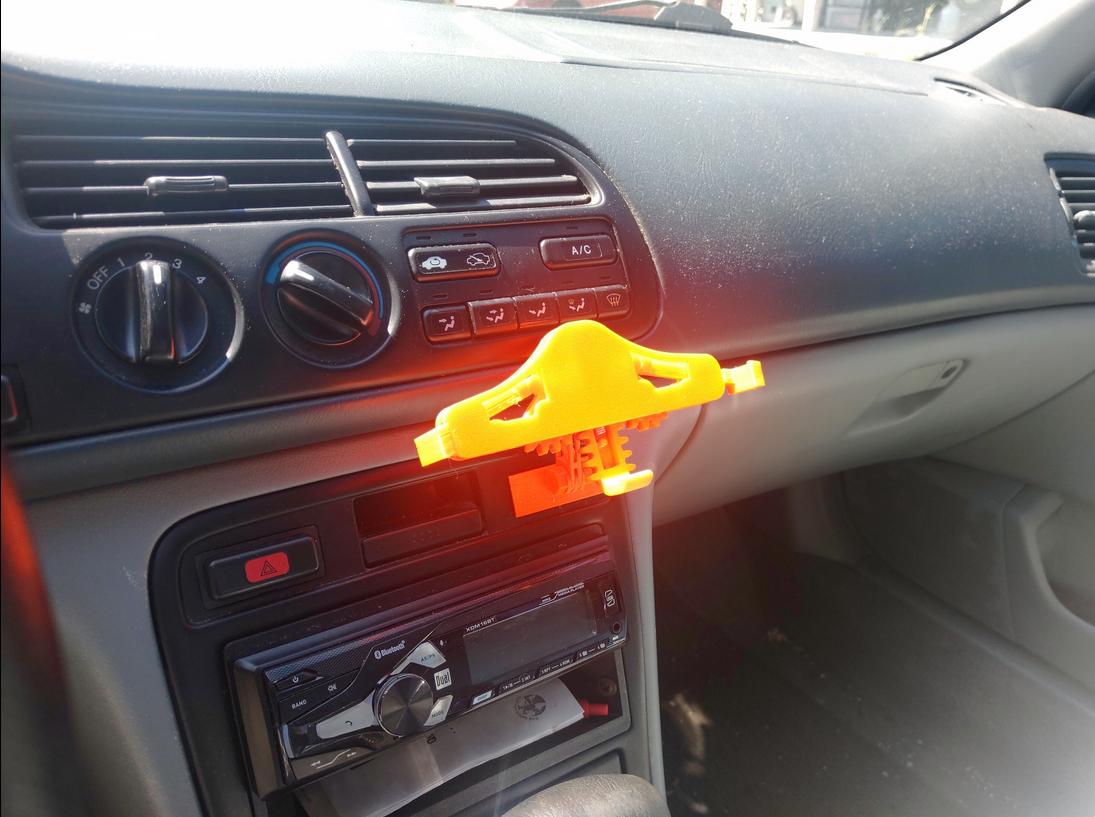 3D print Mechanical Quick Grab/Release Phone Stand・Cults