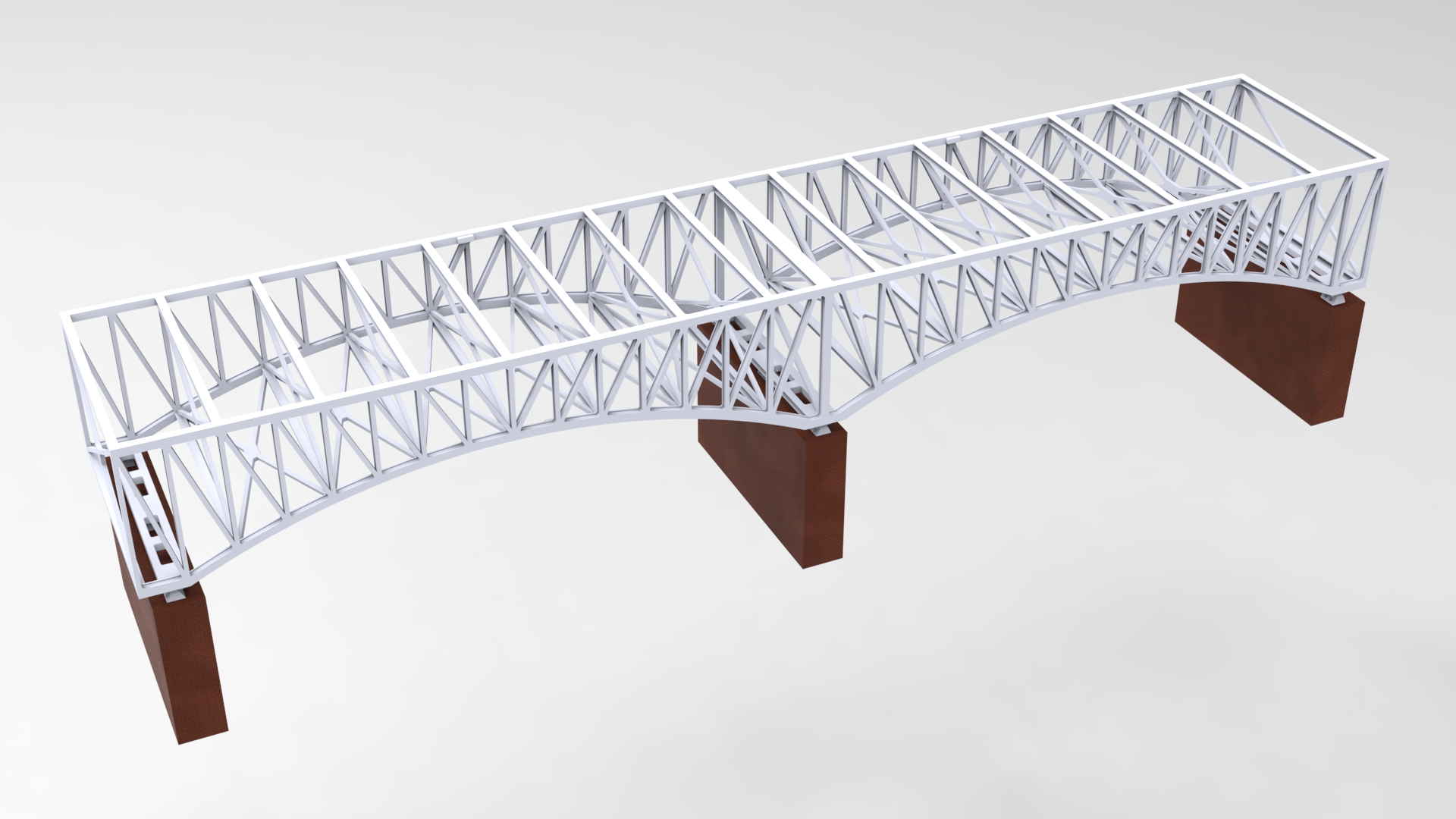 STL file Bridge Structure 🌉 ・3D printing design to download・Cults