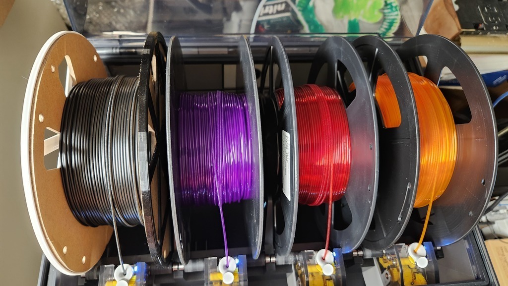 Free 3D file BabmbuLab X1C Cardboard Spool Fix 🧞‍♂️ ・Template to ...