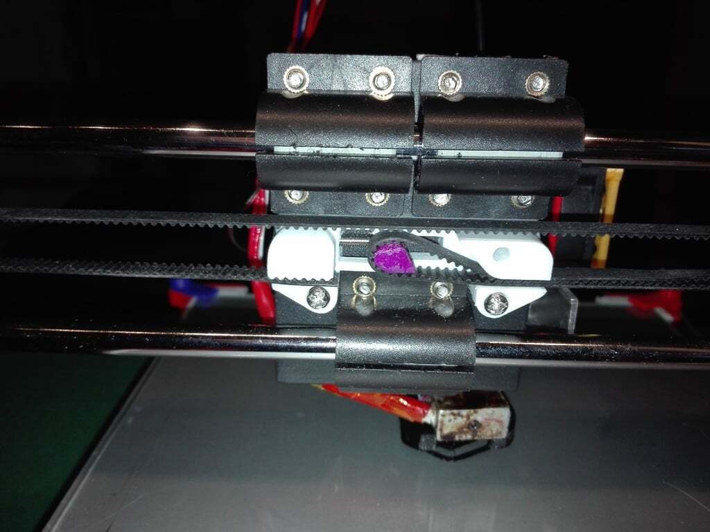 3D print Anet A8 X Belt holder and tensionner・Cults
