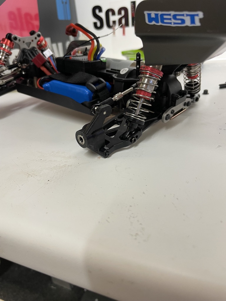 STL file Wltoys 14401 Axle Leg Rear / Rear Knuckle Left / Right 🦵 ...