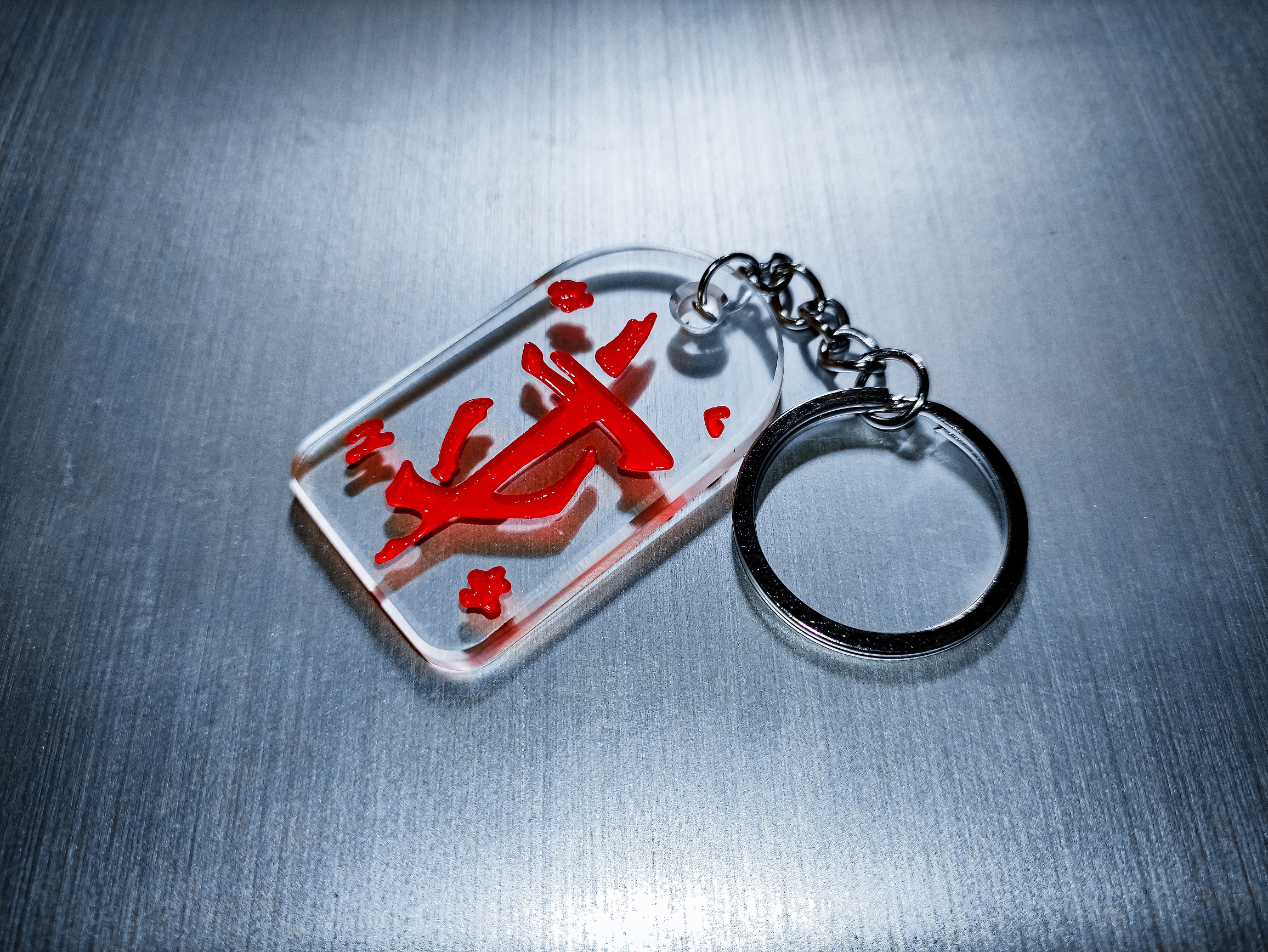 STL file Doom Eternal Keychain 🗝️・3D printable model to download・Cults