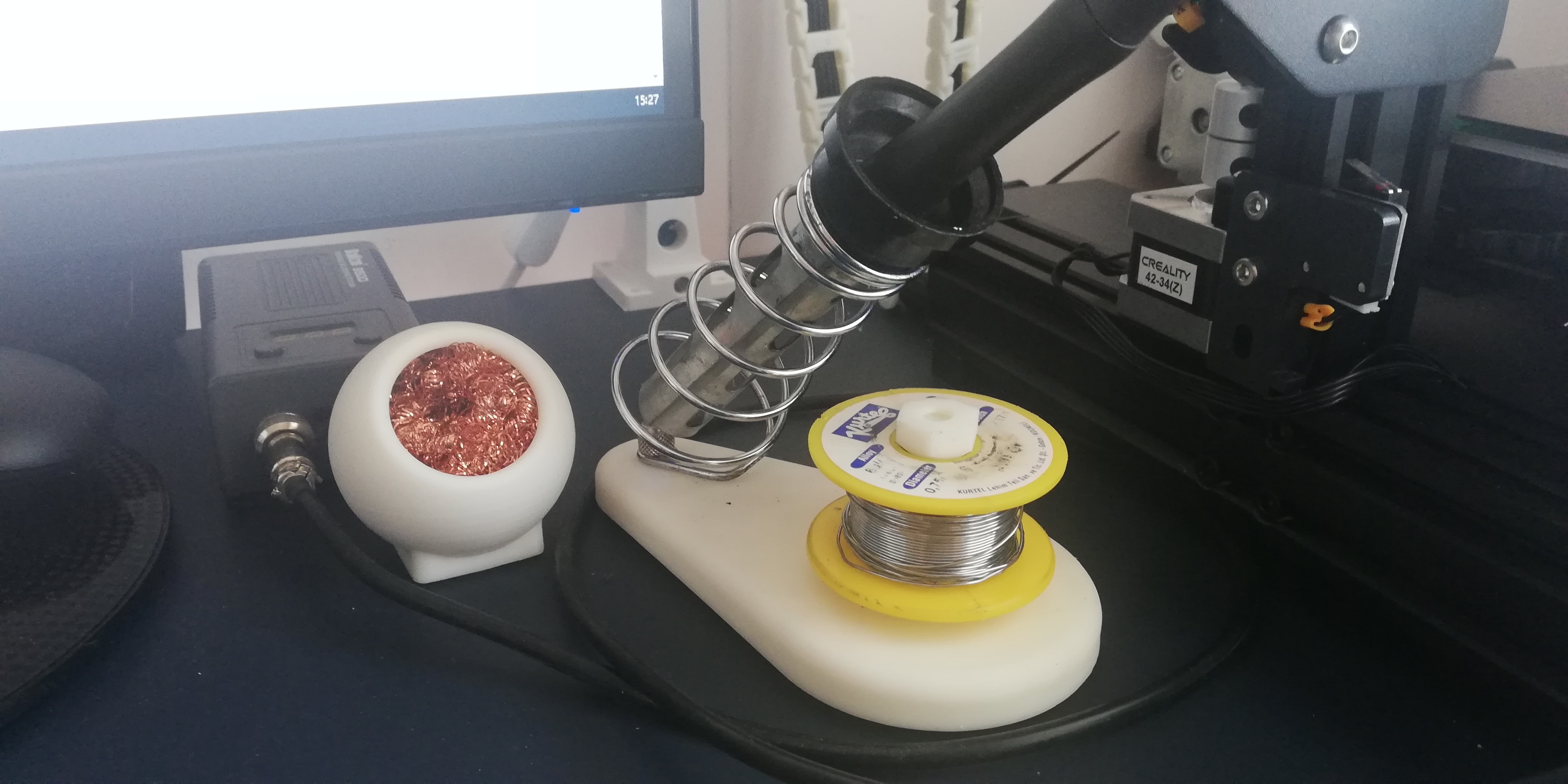 3D printed Soldering station・Cults