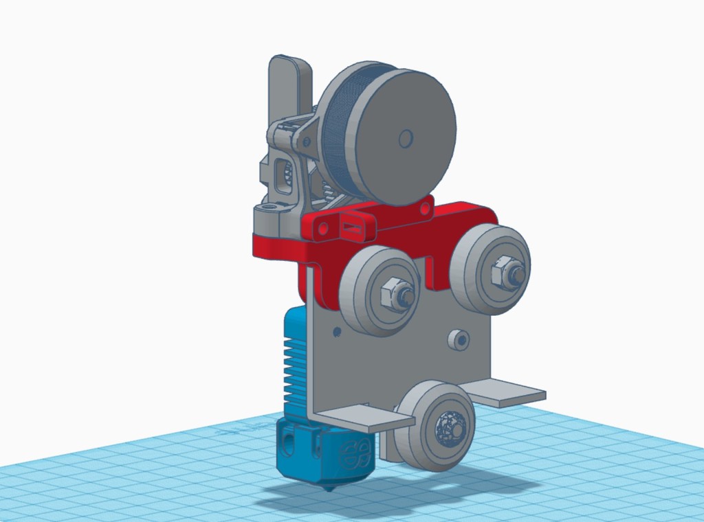 🔧 Ender 3 - Sherpa Mini Extruder Mount・Free 3D File for ・Cults