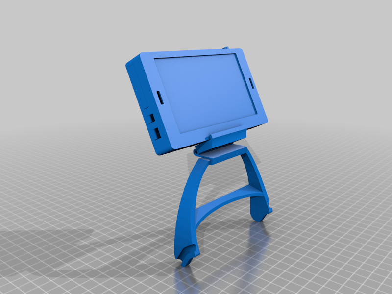 Free 3D file FPV Monitor Mount Holder & Foldable Stand (Radiomaster ...