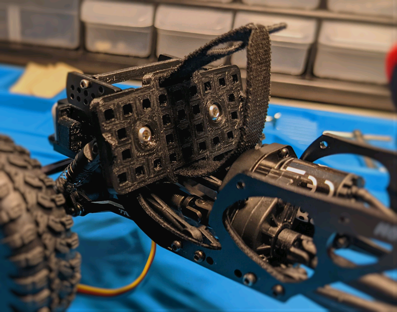 🔋 SCX24 Battery Tray for MOFO Ugly AF Chassis・ STL File for 3D printing ...