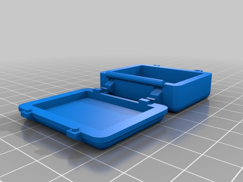 📦 Hinged Mini Pelican Case 2.0・Free 3D File for ・Cults