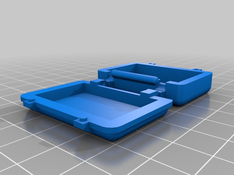 📦 Hinged Mini Pelican Case 2.0・Free 3D File for ・Cults