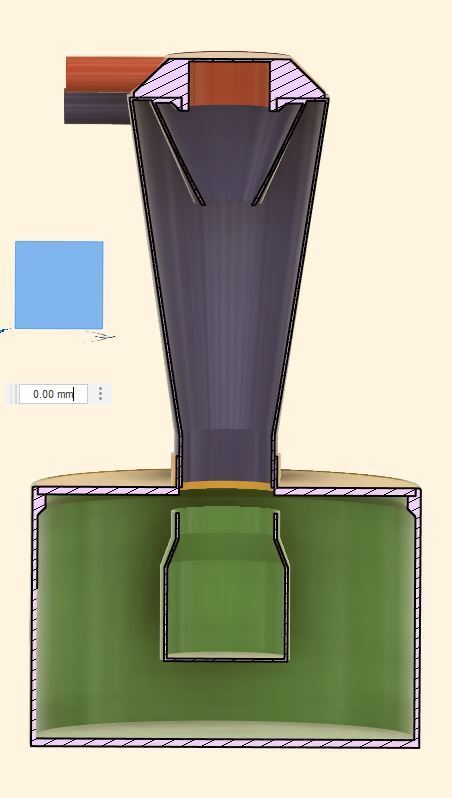 Free STL file Standing Cyclone - To be used with a separate vacuum 🌀 ...