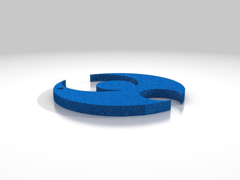 Free STL file Pokemon Moon/Sun Logo and keychain 🐉・Model to download ...