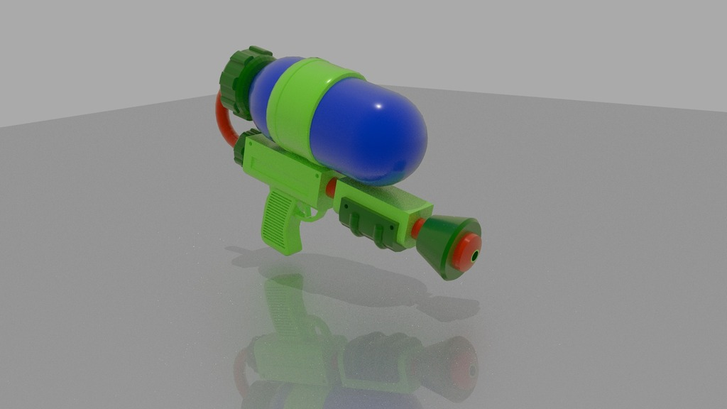 Free STL file Splatoon ink gun 🔫 (OBJ)・3D printing template to download ...