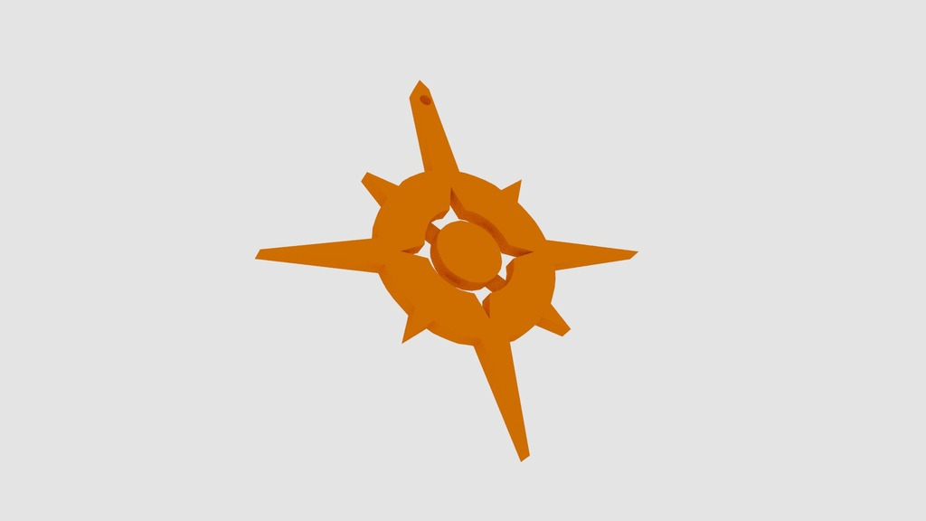 Free STL file Pokemon Moon/Sun Logo and keychain 🐉・Model to download ...