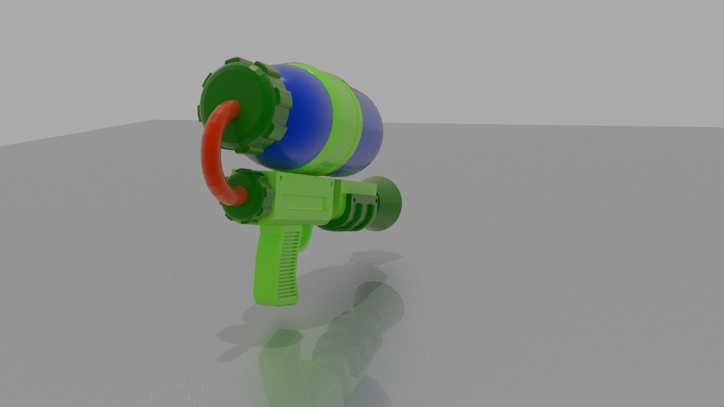 Free STL file Splatoon ink gun 🔫 (OBJ)・3D printing template to download ...