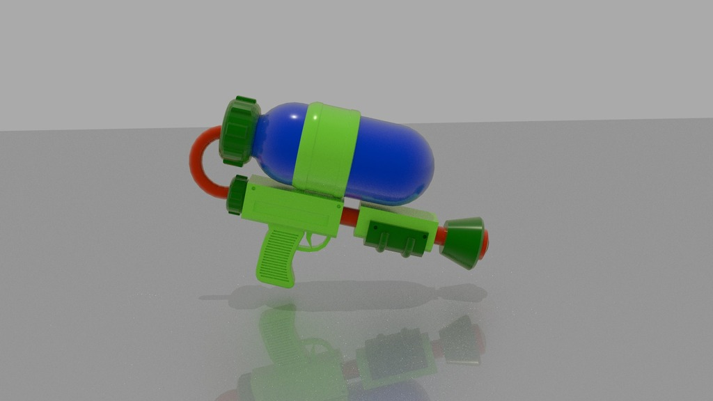 Free STL file Splatoon ink gun 🔫 (OBJ)・3D printing template to download ...
