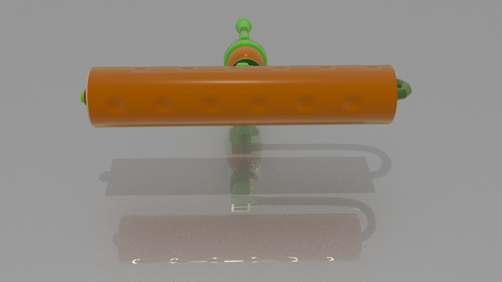 🎨 Splatoon paint roller・Free STL File for ・Cults