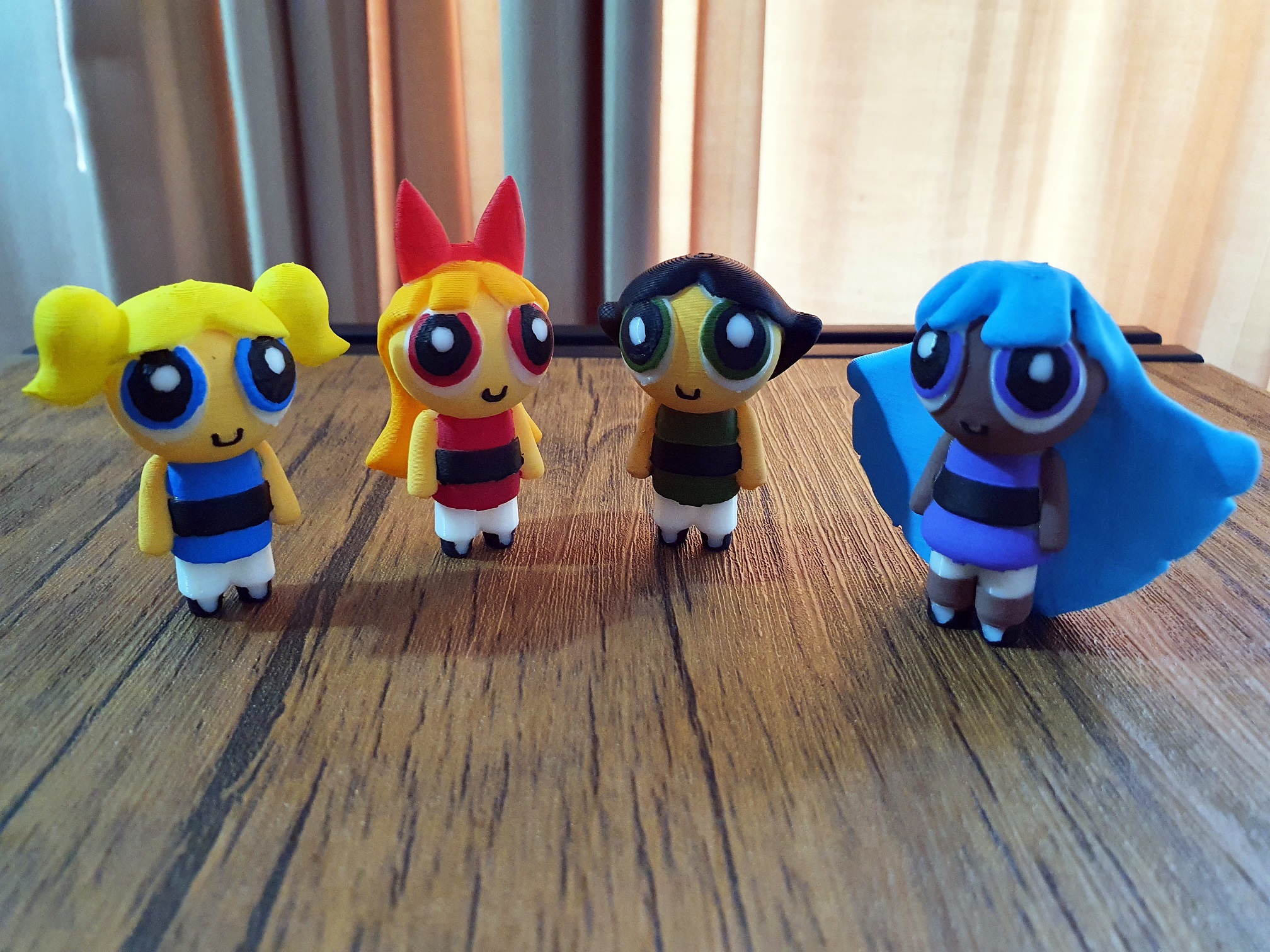 Archivo STL Powerpuff Girl 👧 ・Design para impresora 3D para descargar・Cults